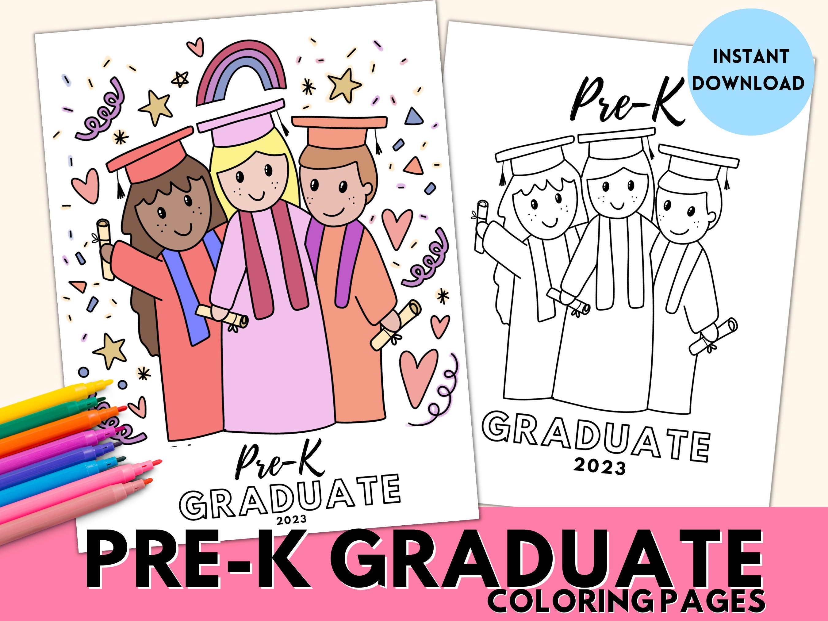 Pre-k Graduation Printable 2023 Pre-k Grad Gift 2023 Last - Etsy