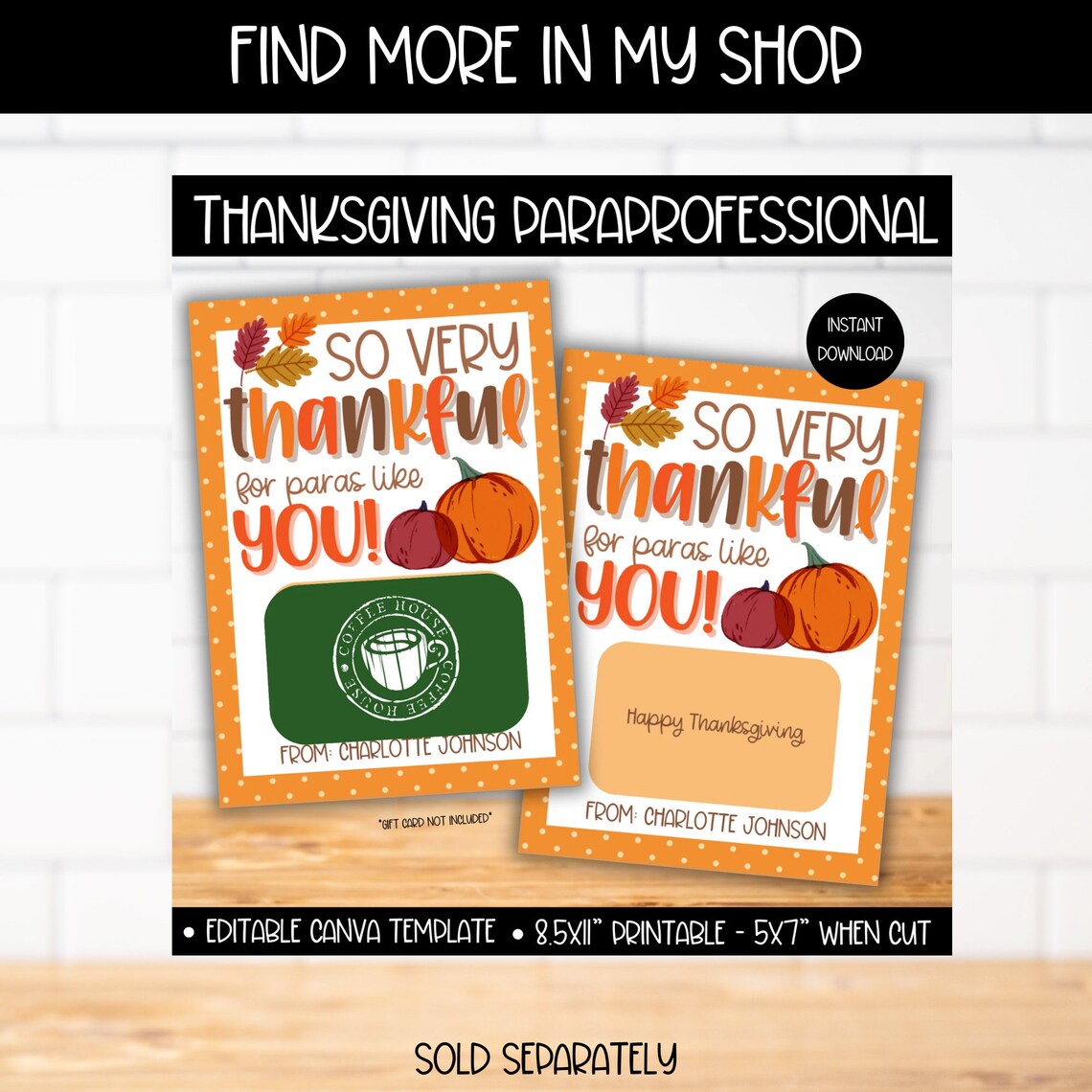 World's Best Para Gift Card Holder, Paraprofessional Appreciation Day ...