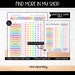 Medication Supplement List Tracker Log Chart Printable Template ...