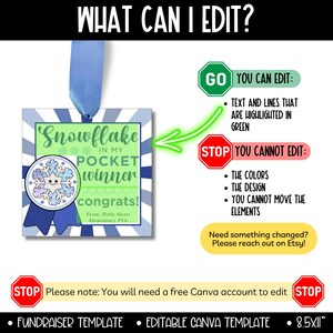 Winter Teacher Appreciation Inclusive Holiday Flyer Template, Snowflake ...