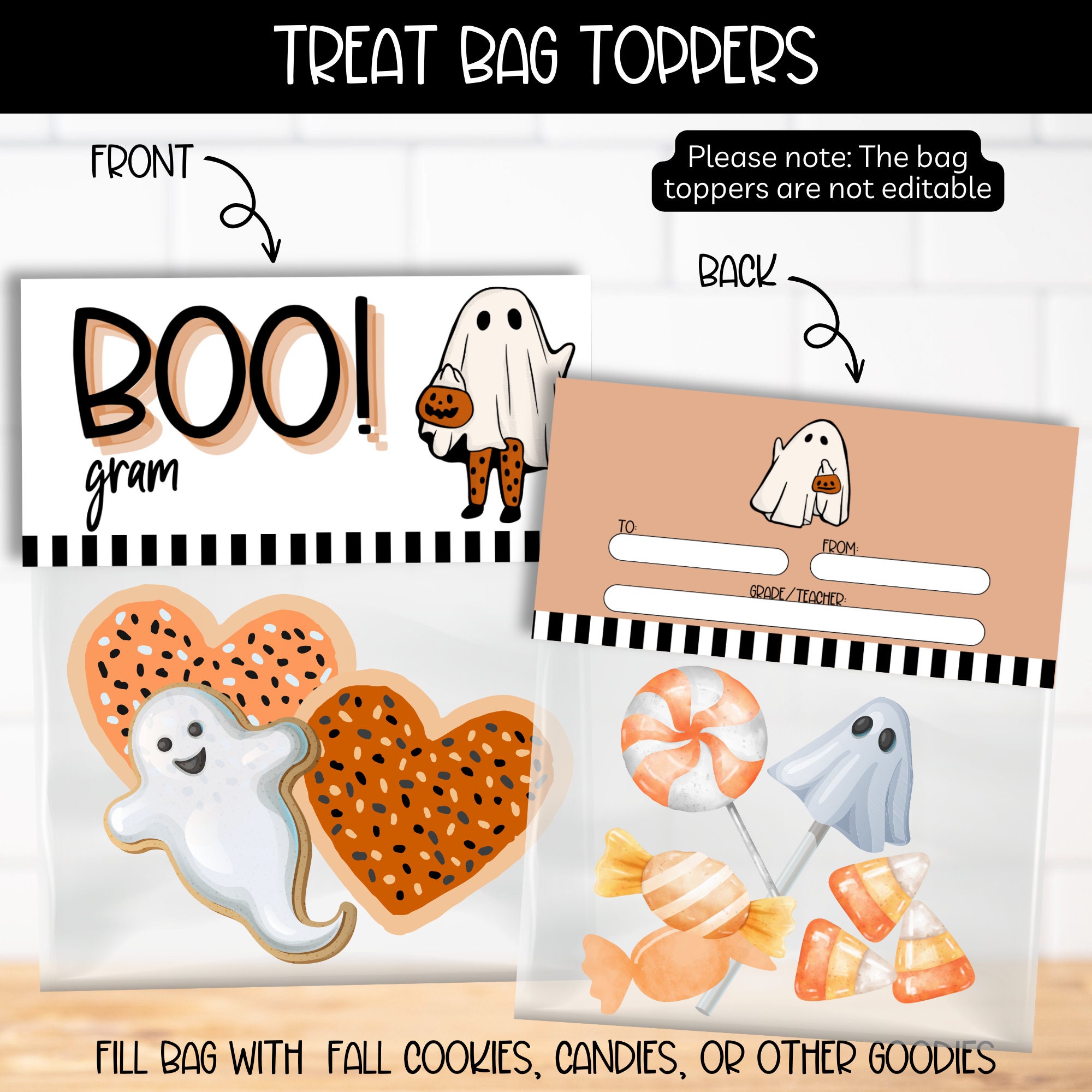 PTA PTO Halloween Fall Gram Fundraiser Template, School Fundraiser ...