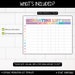 Medication Supplement List Tracker Log Chart Printable Template ...