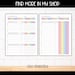 Medication Supplement List Tracker Log Chart Printable Template ...