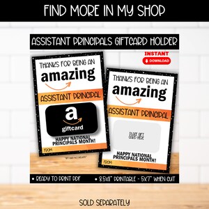 Assistant Principal Week Target Gift Card Holder, Happy National ...