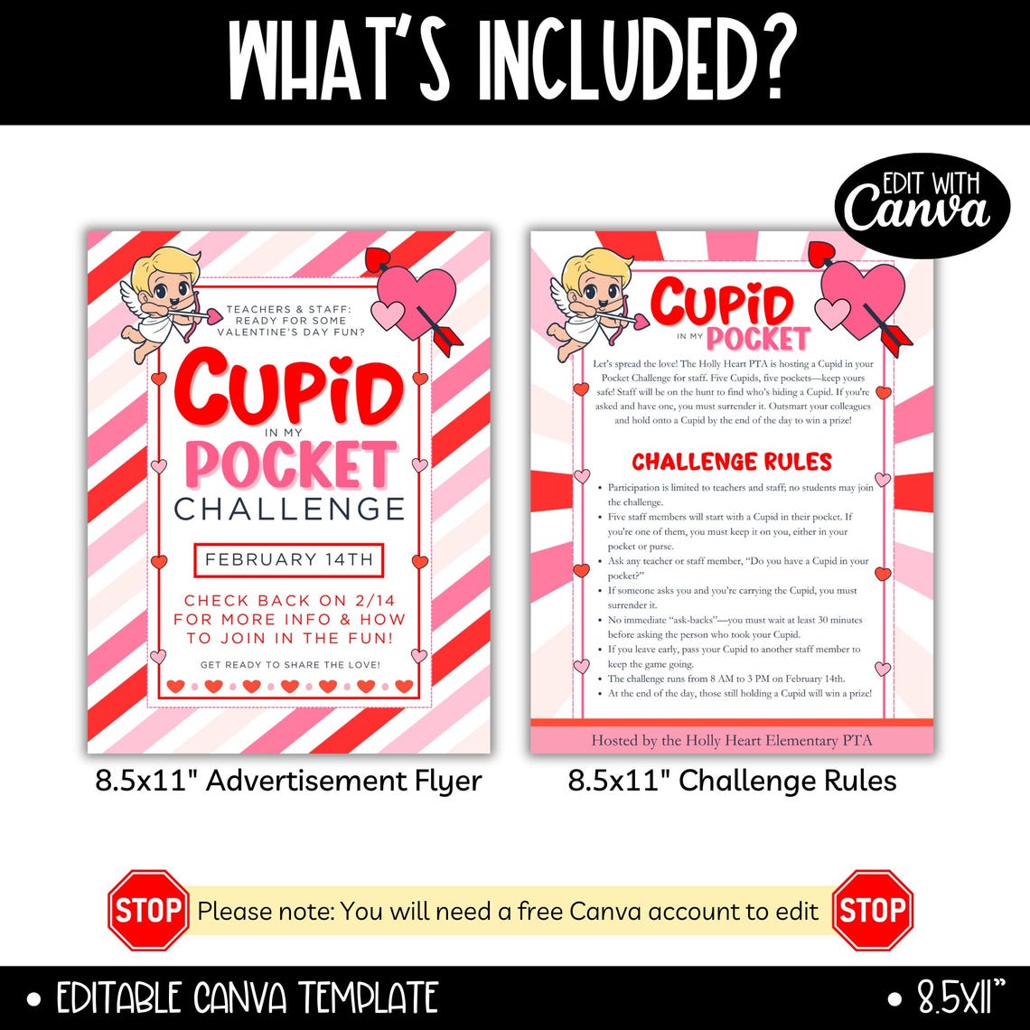 Valentine's Day Staff Morale Booster School Office Games, Teacher ...