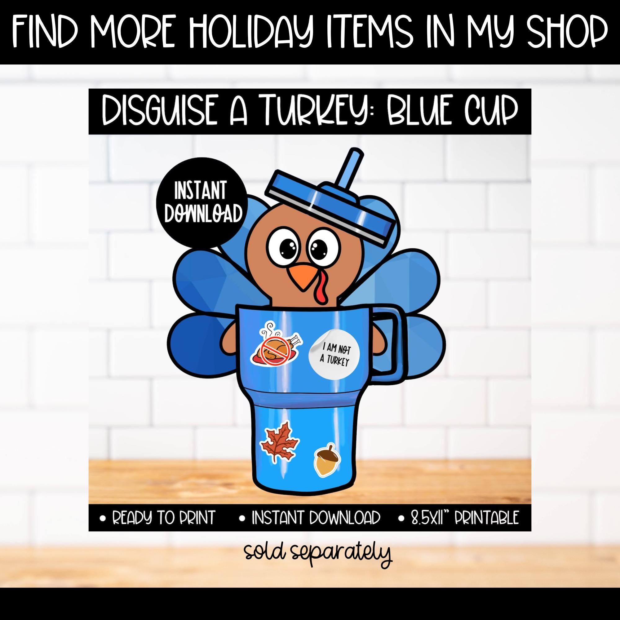 Disguise the Turkey Fireman Printable Craft Kit, Kids Thanksgiving ...