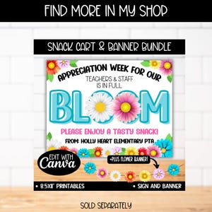 Bloom Flower Sip Sip Hooray Soda Water Bar Sign, Teacher Nurse ...