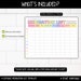 Medication Supplement List Tracker Log Chart Printable Template ...