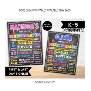 2023-2024 Last Day of School Flag Prop Printable, End of Year Pennant ...