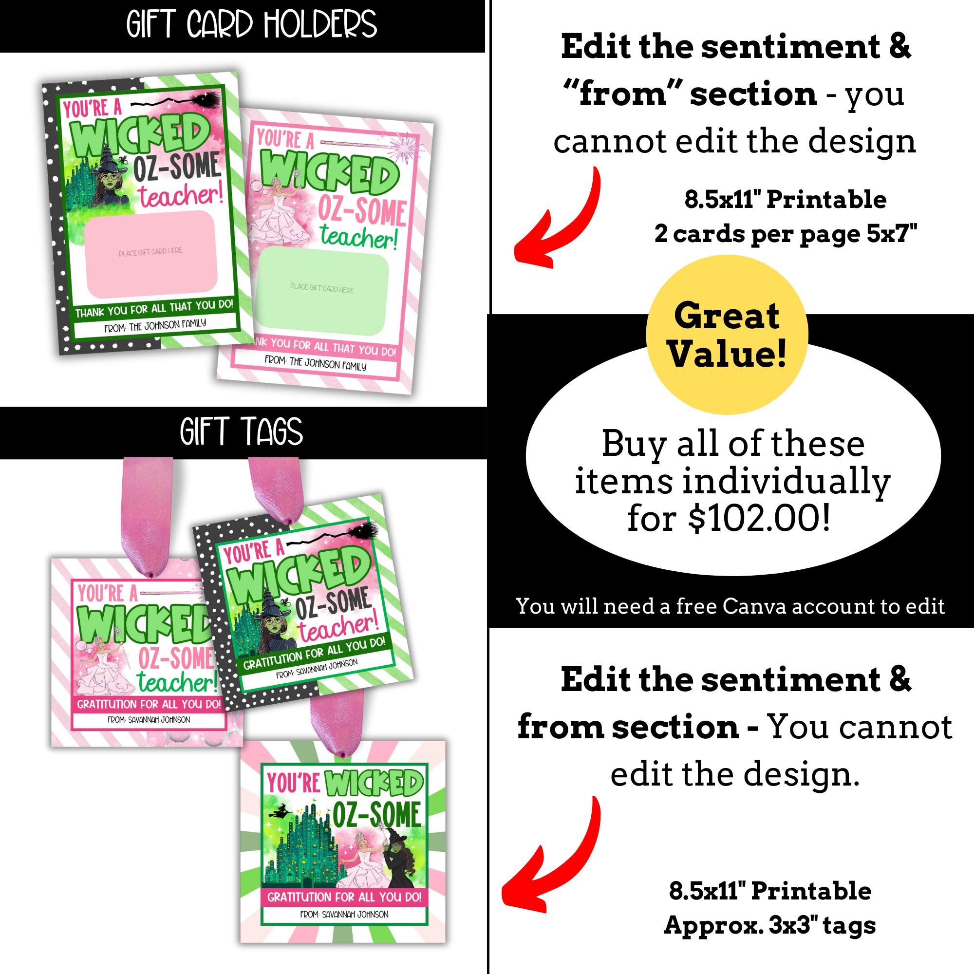 Teacher Staff Appreciation Week Witch Theme Flyer Poster Sign Game ...