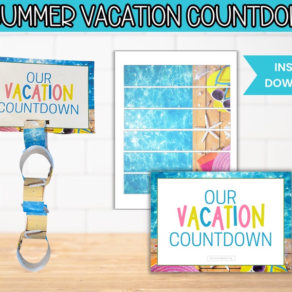 Vacation Countdown - Etsy