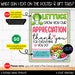 Salad Bar BUNDLE Teacher Nurse Staff Appreciation Week Lunch Theme Sign ...
