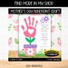 Mother's Day Handprint Footprint Craft Kids, Mom You Are My Sunshine ...