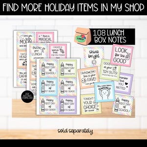 Lunch Box Notes Cruise Vacation Countdown Printable for Kids, Lunchbox ...