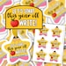 Back to School Pencil Star Treat Tag, Editable Meet the Teacher Class ...