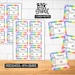 First Day of School Lunchbox Notes for Girls Boys Kindergarten First ...