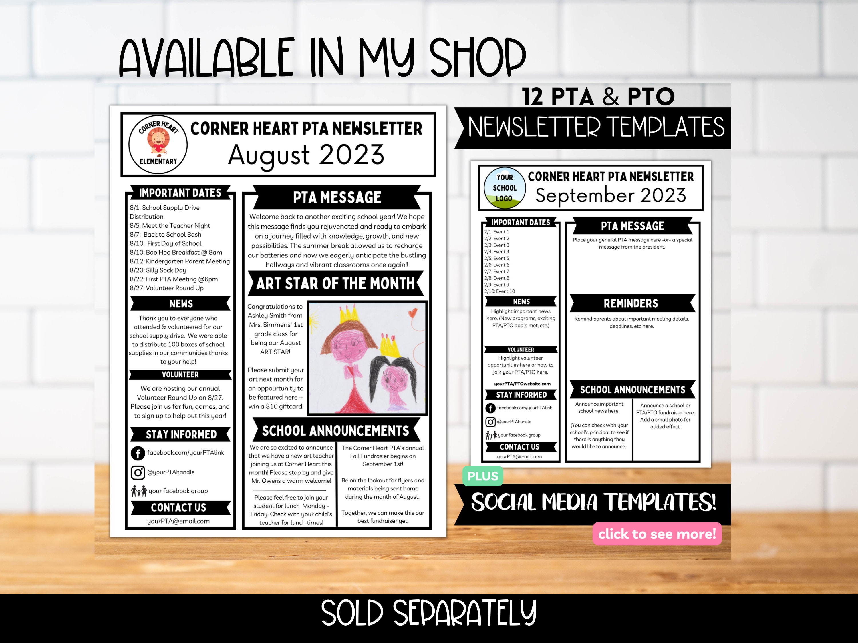 PTA PTO Boo Gram Flyer Template, School Fundraiser Ideas, Boo Gram ...