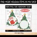 2025 Christmas Gingerbread Poem Handprint Craft, Cutest Cookie in the ...
