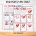 Valentine's Day Ring Pop Gram School Fundraiser Gift Tag Flyer ...