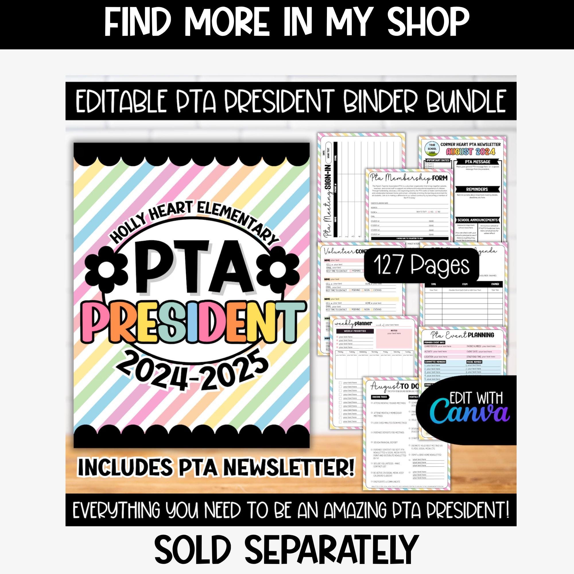 PTA PTO Teacher Appreciation Week Donation Request Flyer Form Letter ...