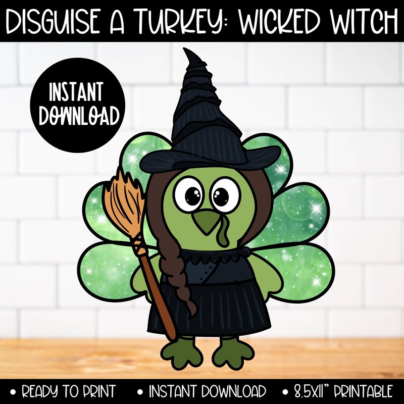 Turkey Clip Art Coloring - Etsy