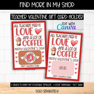 Teacher Valentine's Day Gift Card Holder, How Sweet It is to Be Taught ...