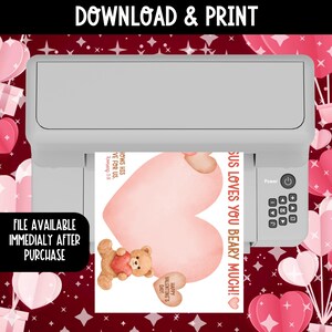 Jesus Loves You Beary Much Handprint Craft, Christian Valentine Teddy ...