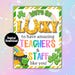 St. Patrick’s Day Teacher Appreciation Sign Printable, Lucky to Have ...