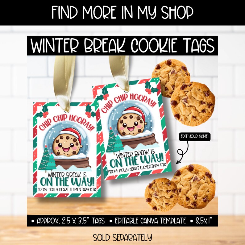Christmas Teacher Store Shopping Gift Card Holder, Holiday Winter Break ...
