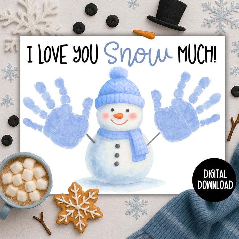 I Love You Snow Much - Etsy