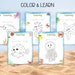Toddler Ocean Busy Book Preschool Curriculum ABC Math Counting Workbook ...