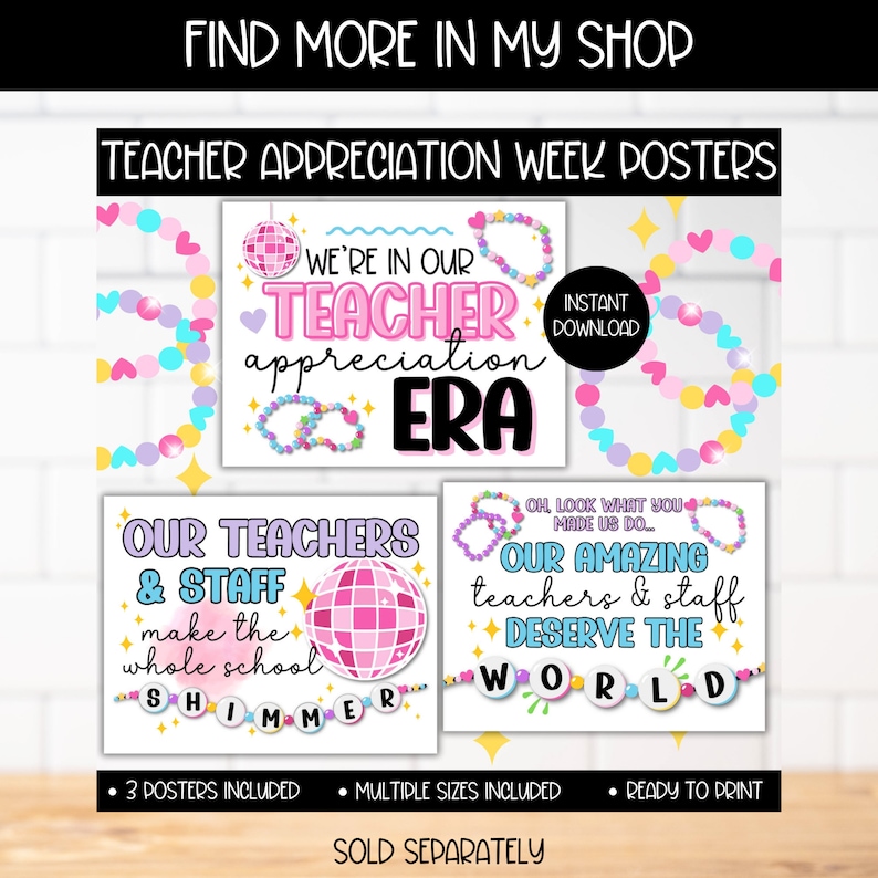 Editable Teacher and Staff Appreciation Week Bumble Bee Theme Flyer ...