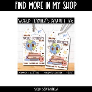 World Teachers Day Banners, Instant Download World Teachers' Day Lunch ...