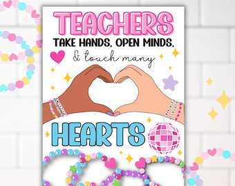 Teacher and Staff Appreciation Week Theme Poster Printable, PTA PTO ...
