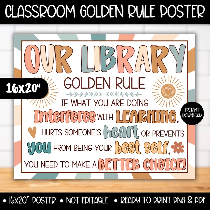 Librarian Poster - Etsy
