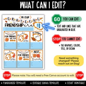 Gratitude Gram Bracelet Fundraiser Flyers Template, Grateful Era Grams ...