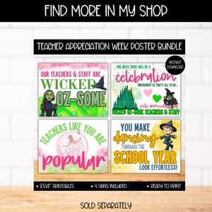 Wicked Coffee Sticker Teacher Employee Staff Appreciation Week Download ...