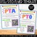 Join the PTA PTO Flyer Template, Pta Pto QR Code, Pta Pto Membership ...