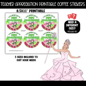 Wicked Coffee Sticker Teacher Employee Staff Appreciation Week Download ...