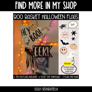 PTA PTO Halloween Boo Gram Fundraiser Flyer Bundle Template, Boo Grams ...