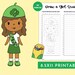 How to Draw Girl Scout Girl Scout Troop Daisy Brownie Junior - Etsy