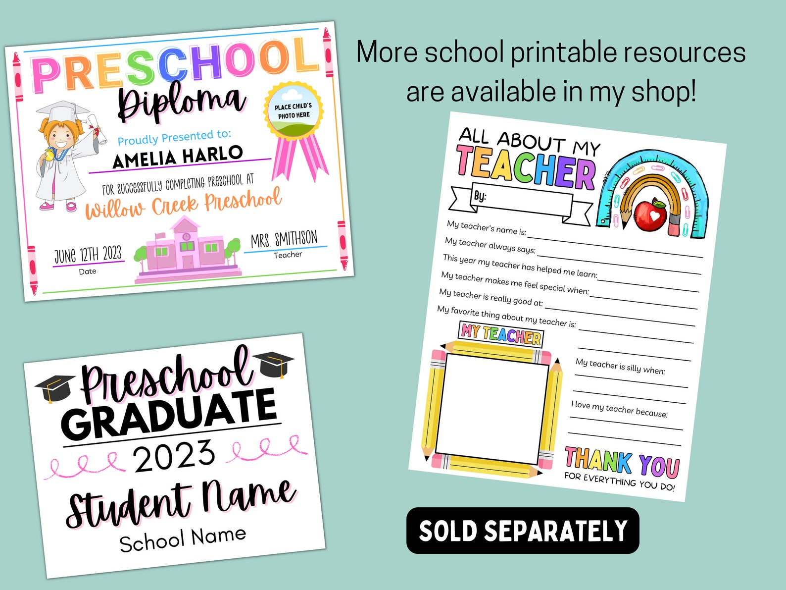 First Day of Pre-k Sign Printable First Day of Pre-k3 Pre-k4 - Etsy