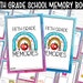 Fifth Grade Memory Journal | 5th Grade Memory Book | Elementary School ...