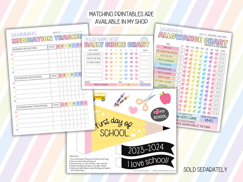 Editable Behavior Tracker for Kids, Good Behavior Chart, Toddler Kid ...