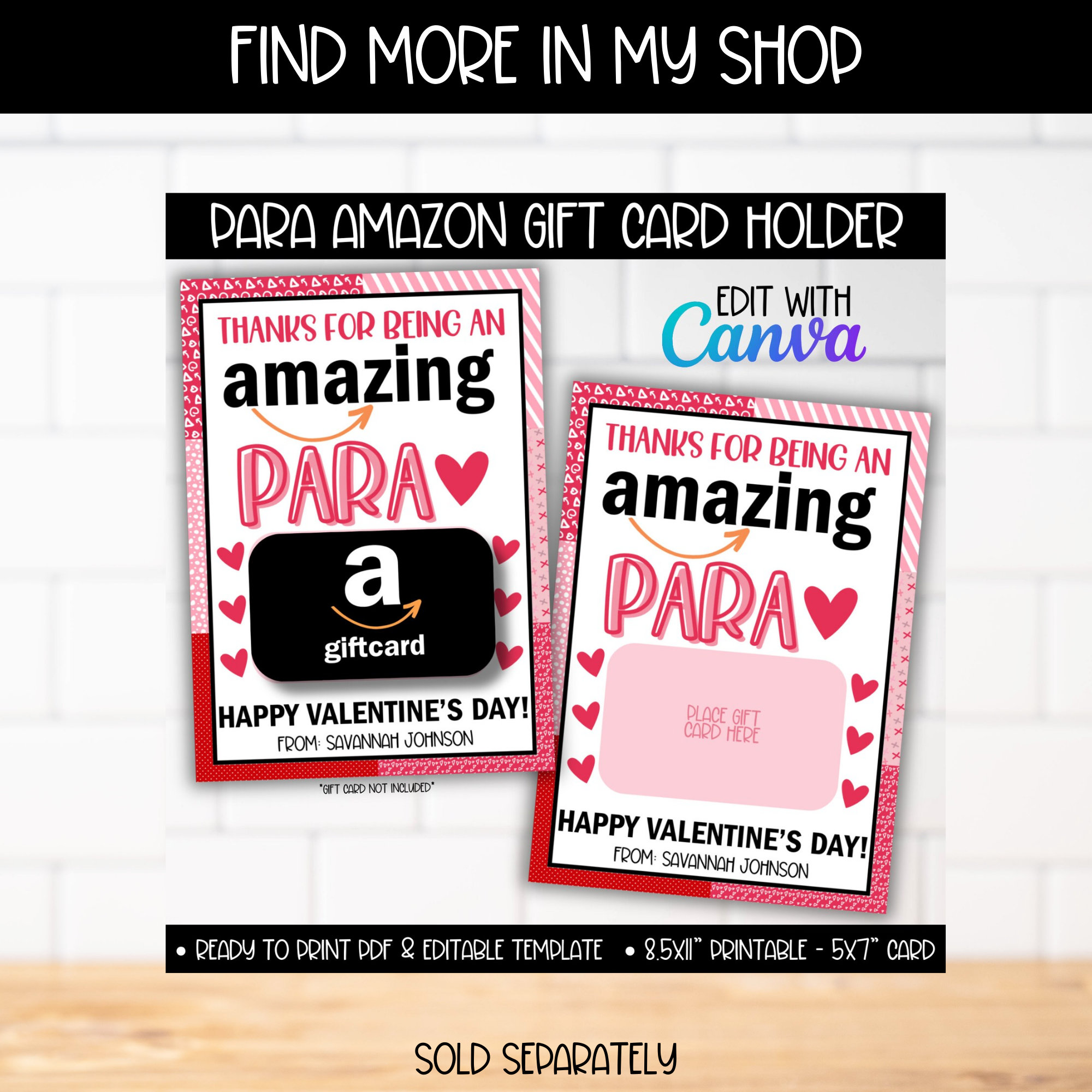 World's Best Para Gift Card Holder, Paraprofessional Appreciation Day ...