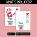 2024 Valentine's Day Handprint Craft Valentine Activities Printables ...