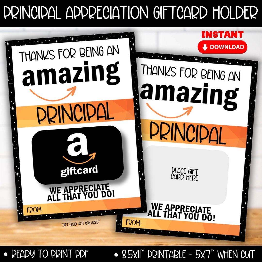 Principal Appreciation Month Week, Principal Gifts, Principal ...