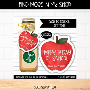 Back to School Backpack Blessing Tag Cards, Sunday School Christian ...