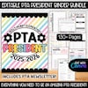 Editable PTO Calendar Flyer Template | School Event Planner | PTO PTA ...