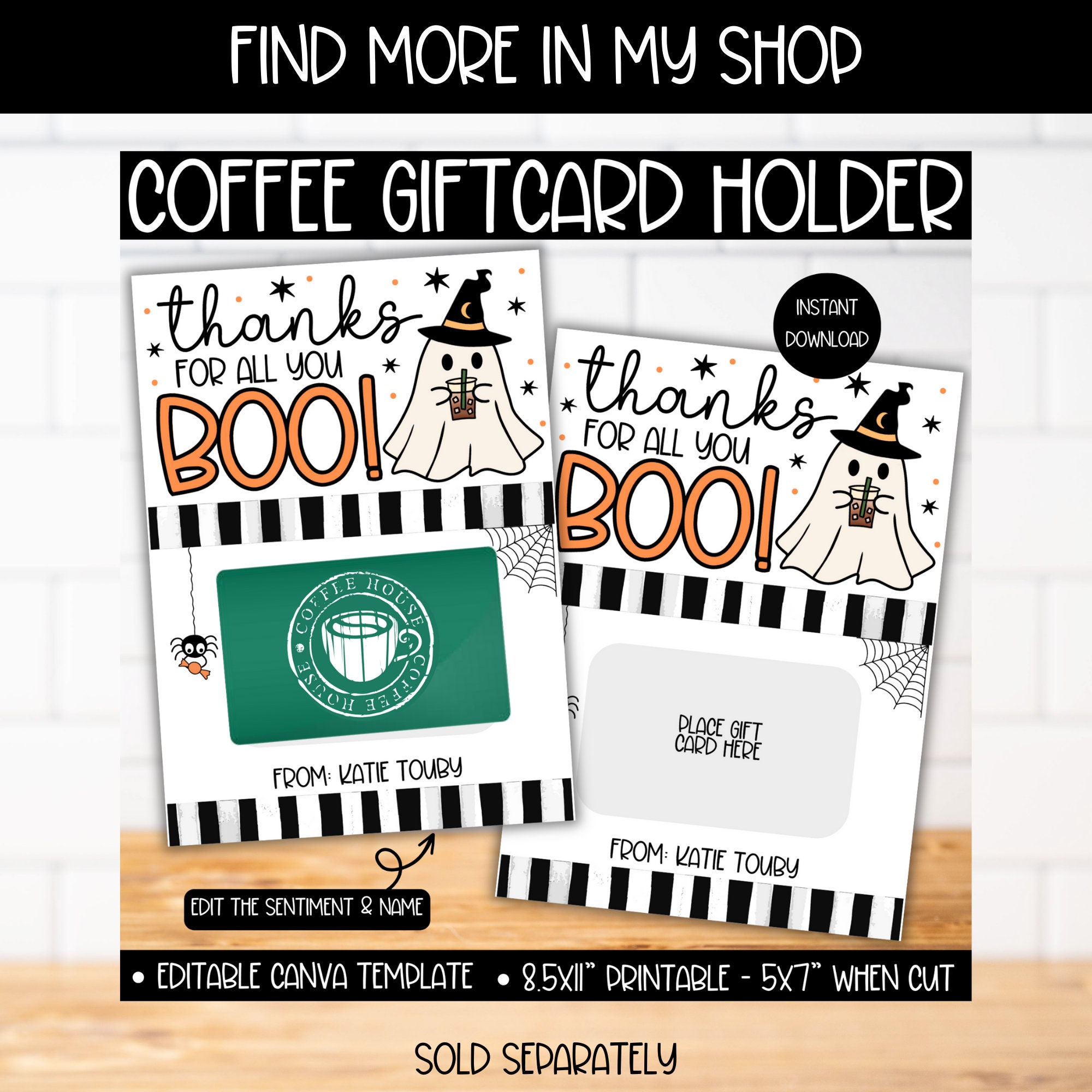 Thanksgiving Employee Appreciation Gift Card Holder, Thanks Giving Card ...